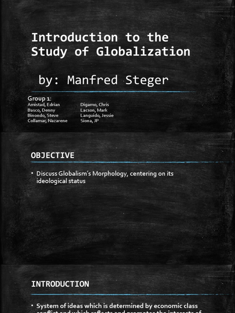 Ideologies of Globalization | PDF