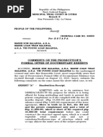 Demurrer To Evidence - Sample | PDF | Demurrer | Evidence