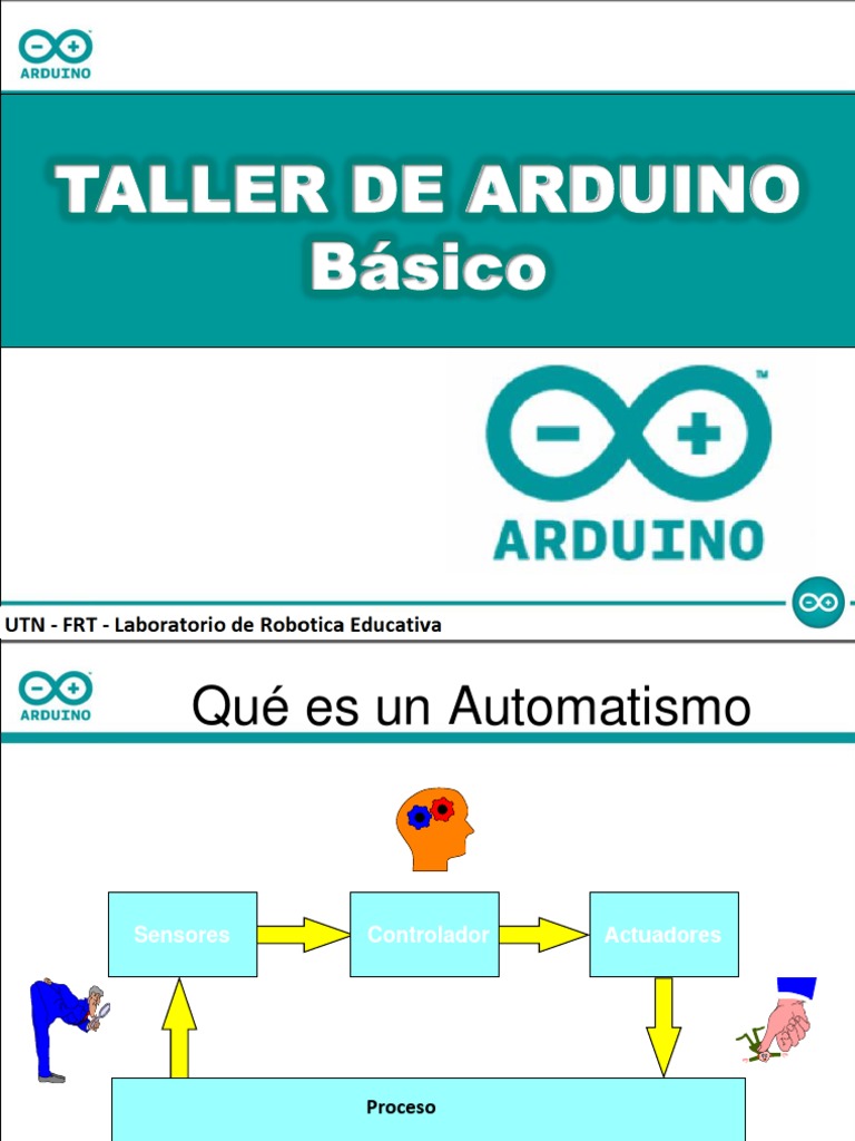 Presentacion Plataforma Arduino | PDF | Arduino | Controlador lógico programable