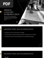 Basic Design Lecture 1 | PDF | Design | Architect