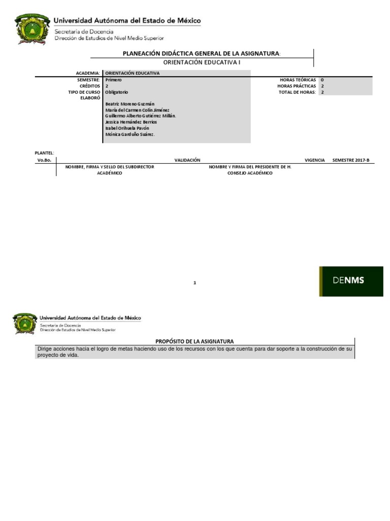 Secme-2287 1 | PDF | Evaluación | Planificación