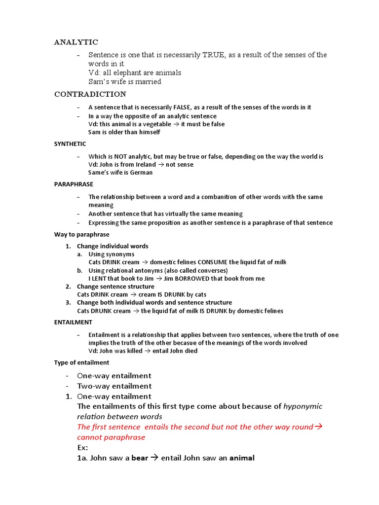 Unit 7 Type of Entailment | PDF | Logical Truth | Logic