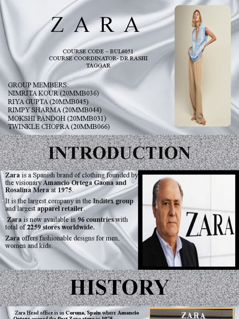 Zara New | PDF | Supply Chain | Retail