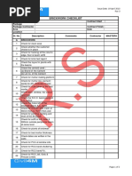 Gypsum Plaster Checklist | PDF | Plaster | Door