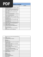Month Wise Compliance Checklist | PDF | Employment | Labour Law