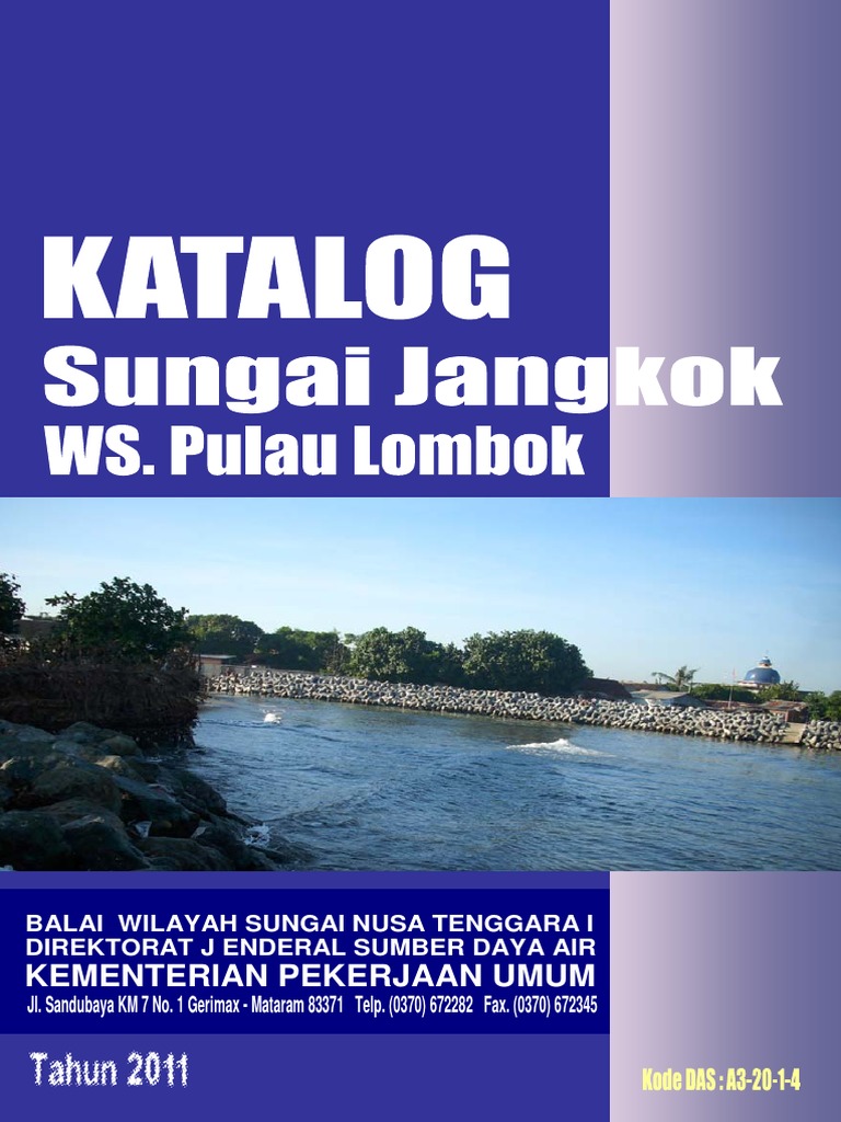 Cover Katalog Sungai Jangkok | PDF