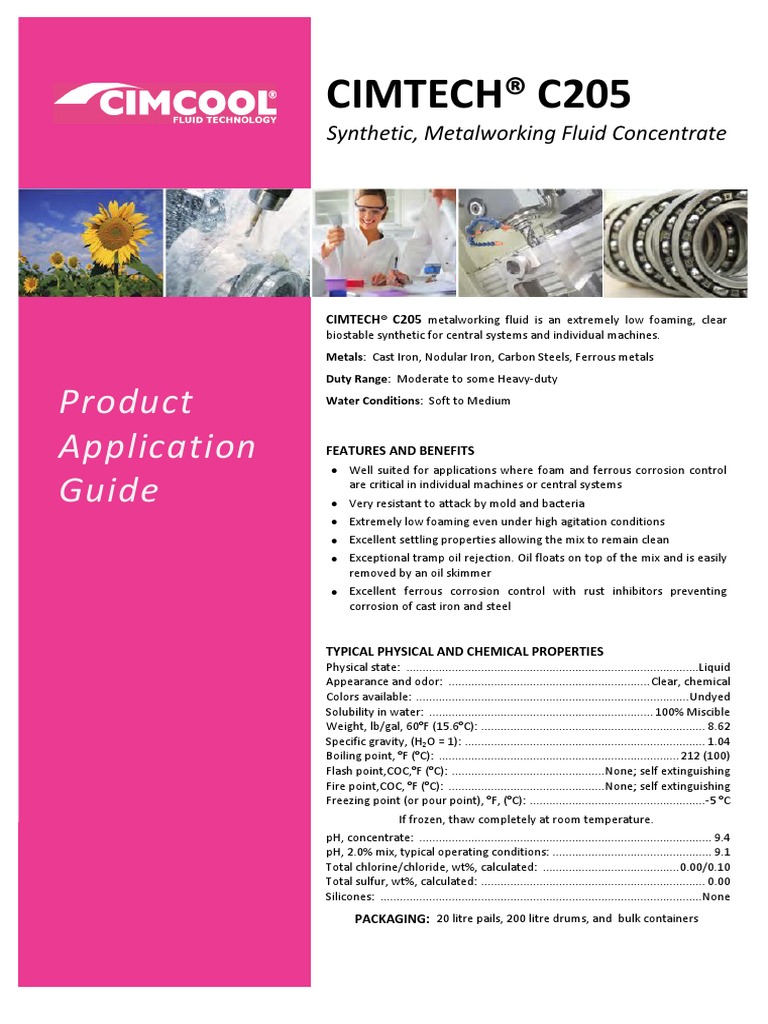 Cimtech® C205: Product Application Guide | Download Free PDF ...