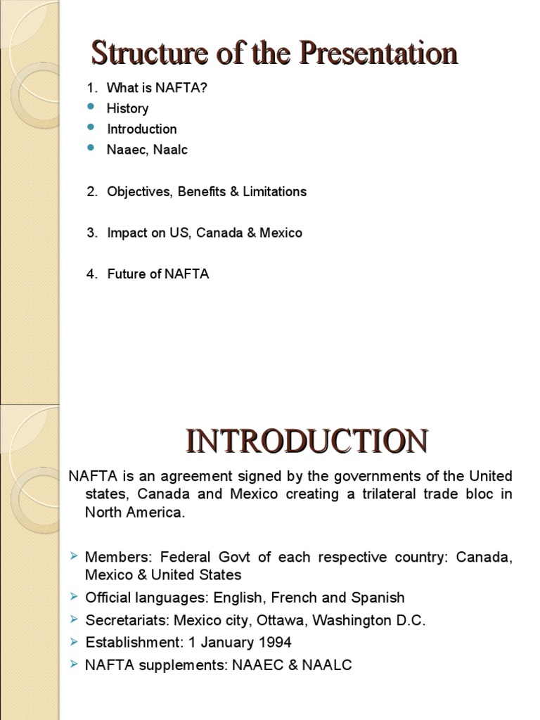 NAFTA | PDF | North American Free Trade Agreement | Labour Law