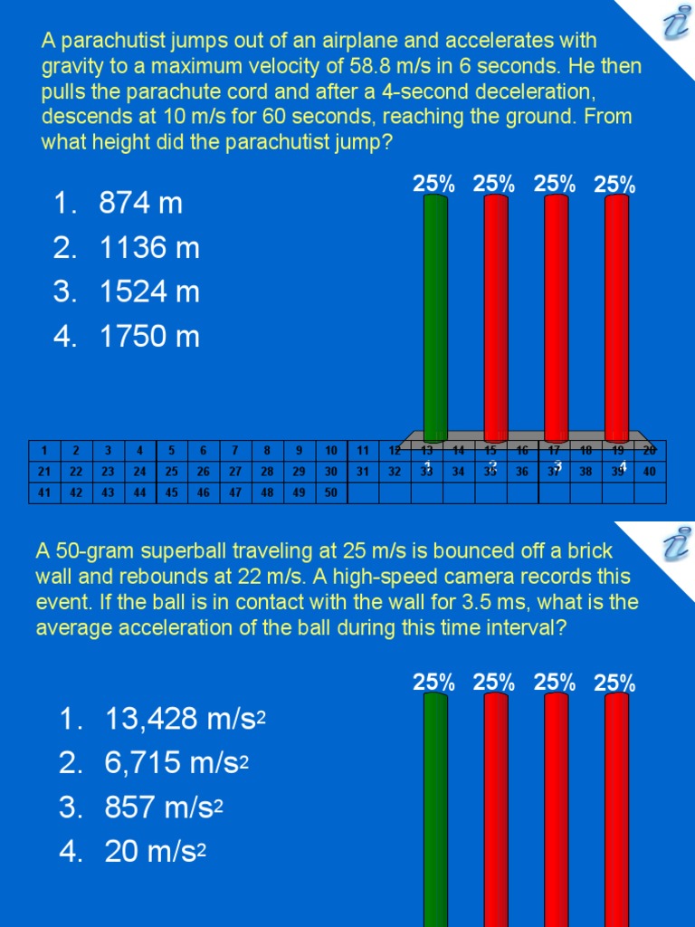 Serway CP Poll ch02 | PDF | Acceleration | Velocity