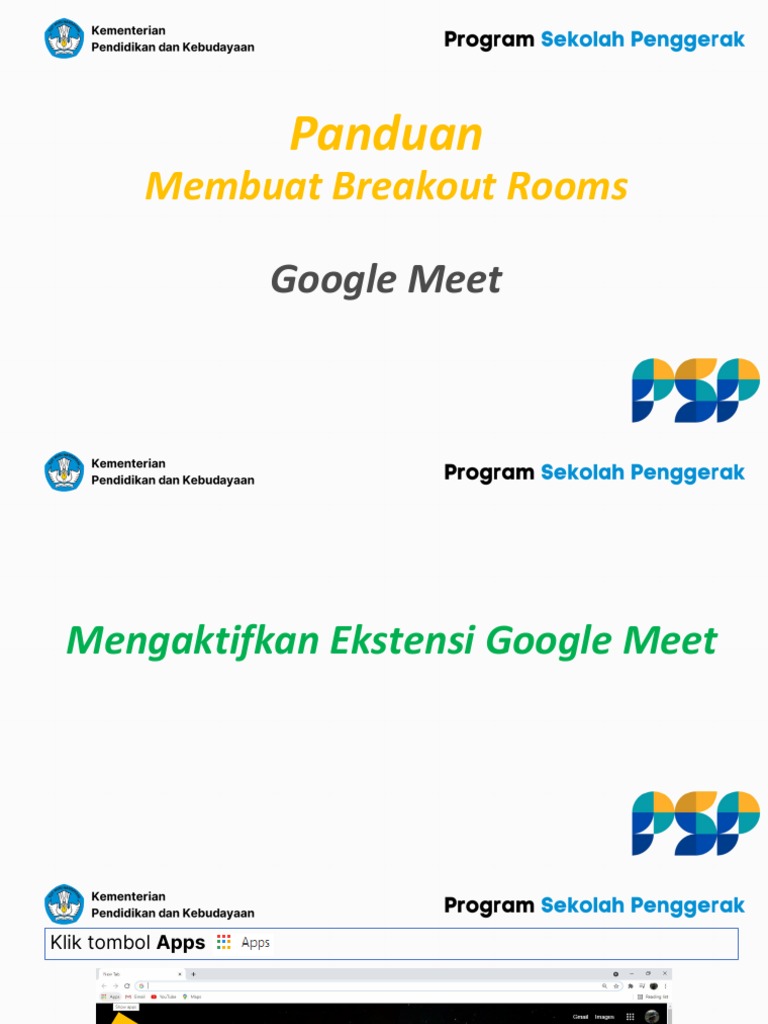 Panduan Breakout Google Meet | PDF