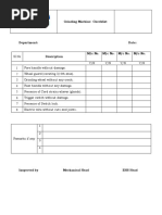 Air Compressor Inspection HSE Checklist | PDF