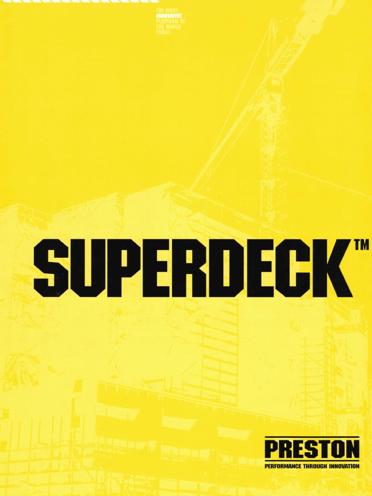 (1st) Loading Platform (PRESTON) - Catalogue | PDF