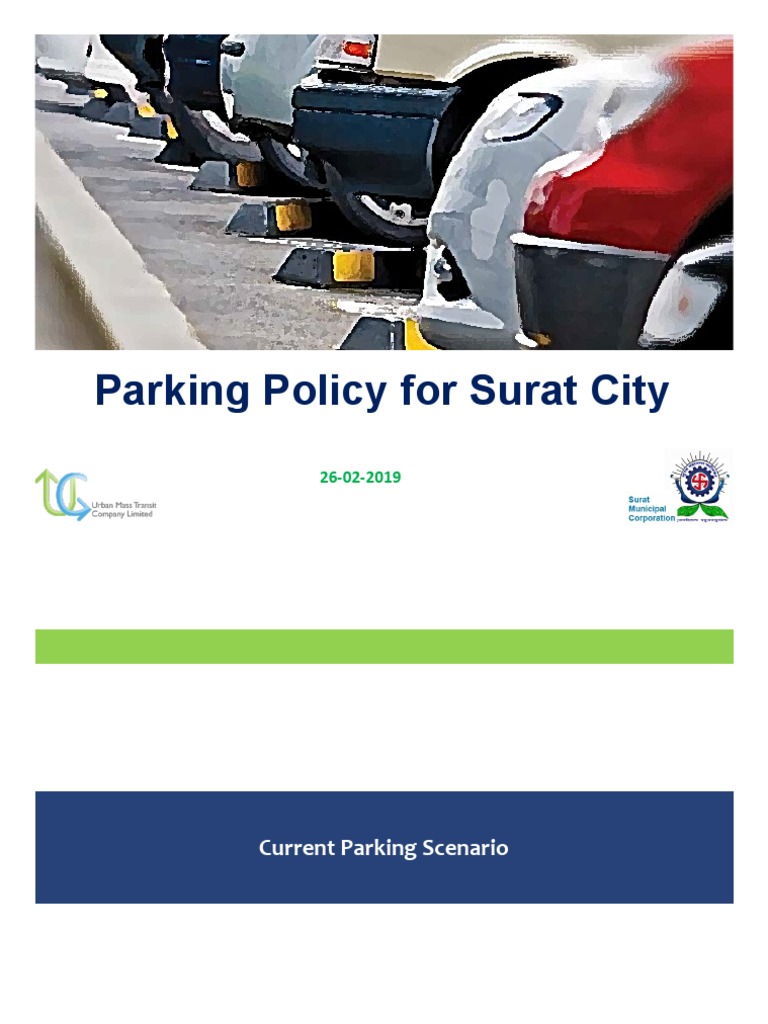 Surat Parking Policy | PDF | Parking | Traffic