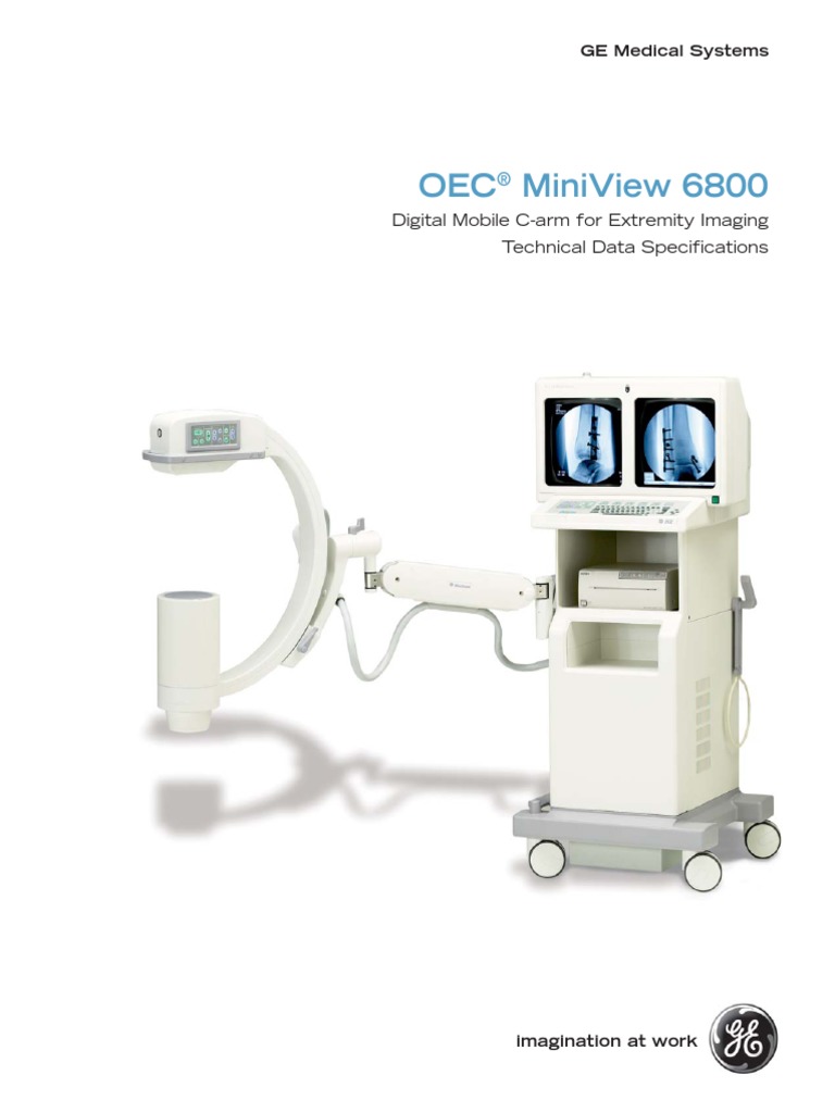 OEC MiniView 6800 Technical Data Specs | PDF | Computer Monitor | Video