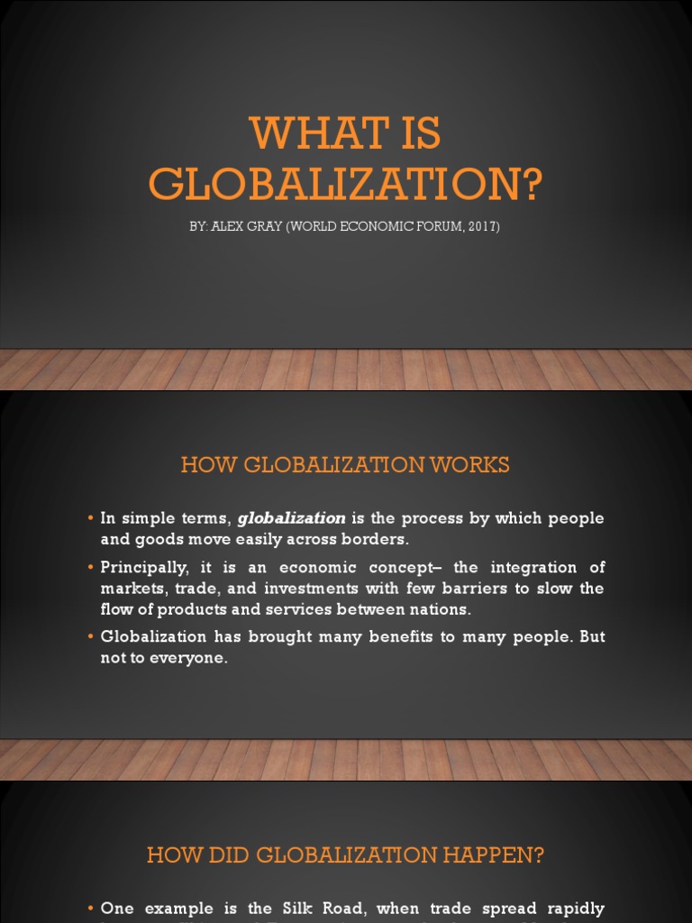 What Is Globalization | PDF | Globalization | Trade