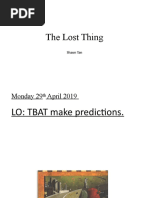 The Lost Thing Text | PDF