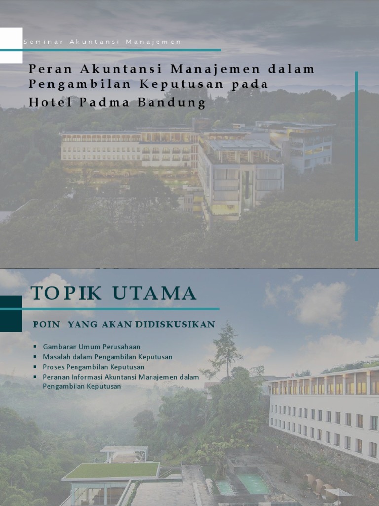 Peran Akuntansi Manajemen Pada Hotel Padma | PDF