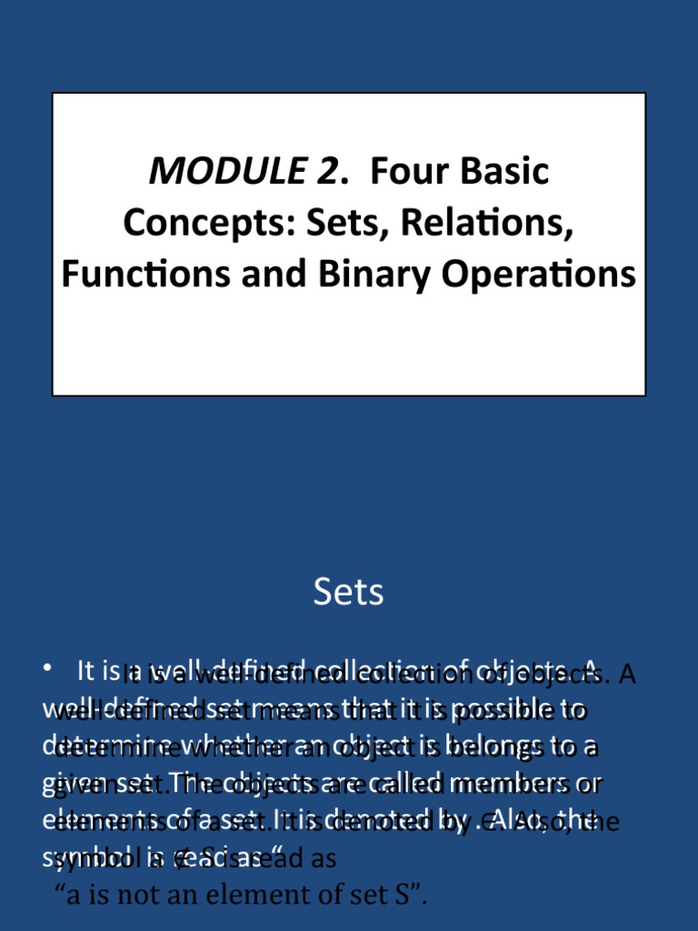 Lesson 3 Mathematics In The Modern World Pdf Set Mathematics Function Mathematics