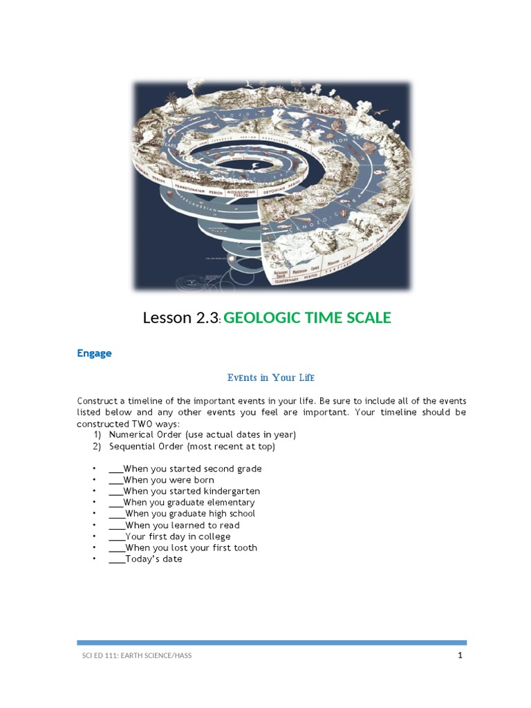 Understanding Earth's History: An Introduction to the Geologic Time ...