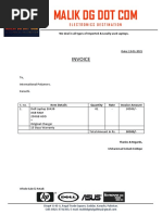 Croma Bill | PDF