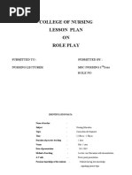 Lesson Plan On Pannel Discussion | PDF | Lecture | Teachers