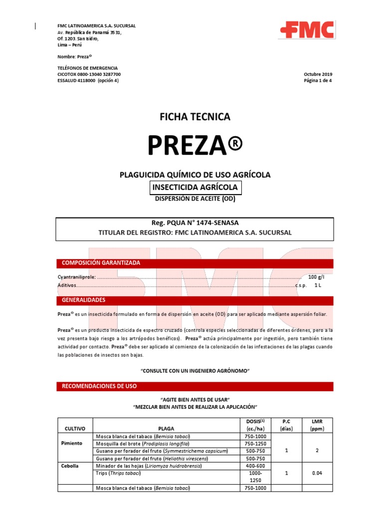 Preza FT v2 | PDF | Agua | Mango