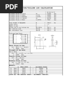 Lifting Lug Excel Sheet | PDF | Bending | Solid Mechanics