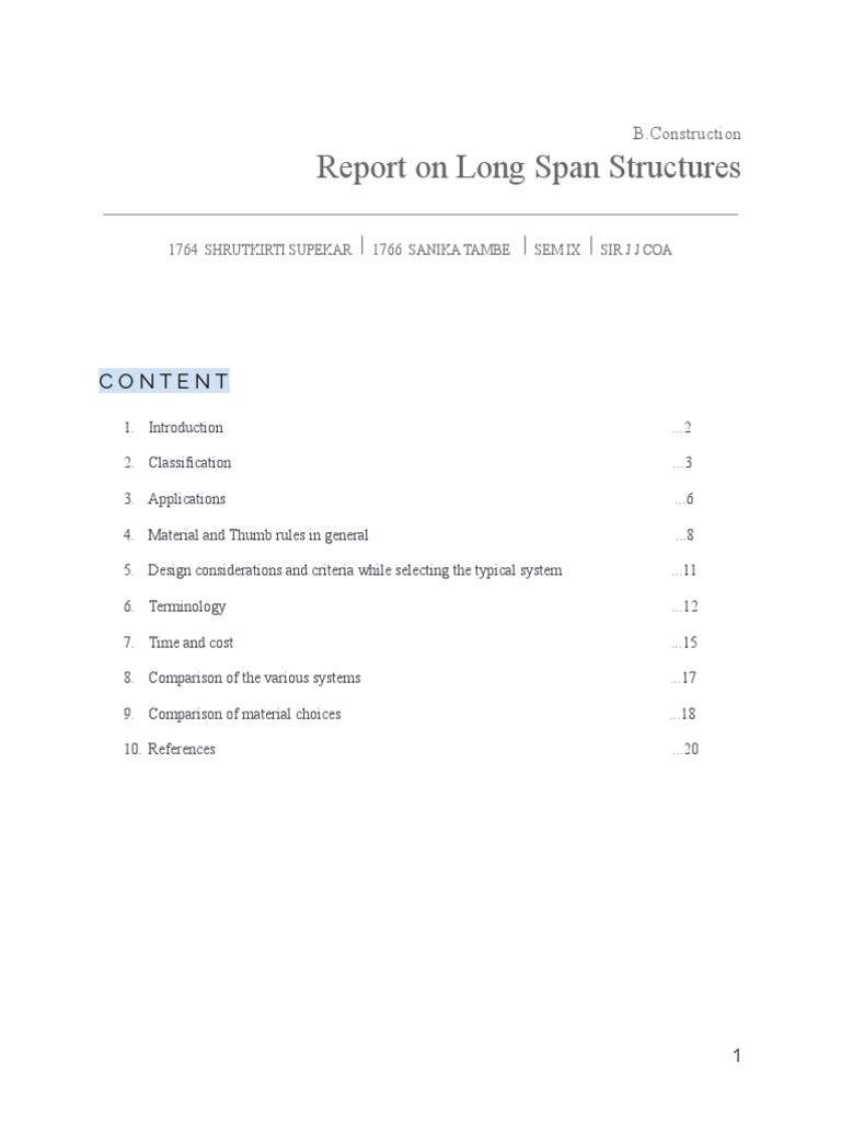 1764 Shrutkirti Long Span | PDF | Truss | Beam (Structure)