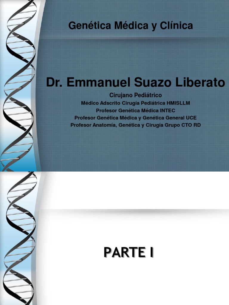 Genetica Dr. Suazo Parte 1 | PDF | Codigo genetico | Gene