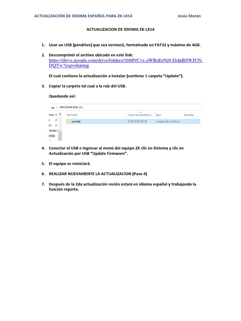 Actualizacíon Idioma Español ZK-LX14 | PDF