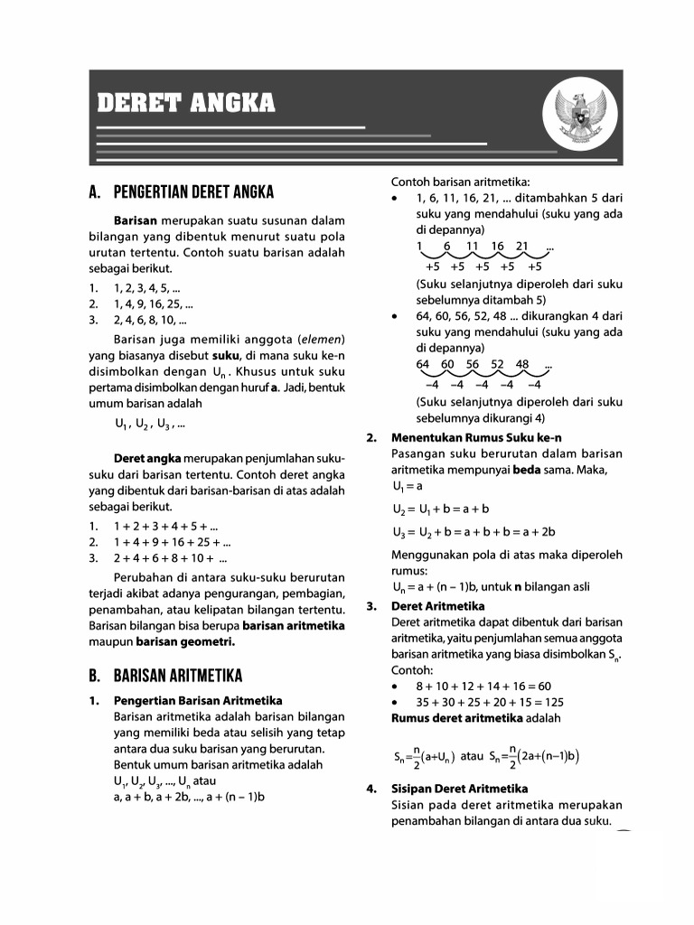 Deret Angka 2 | PDF