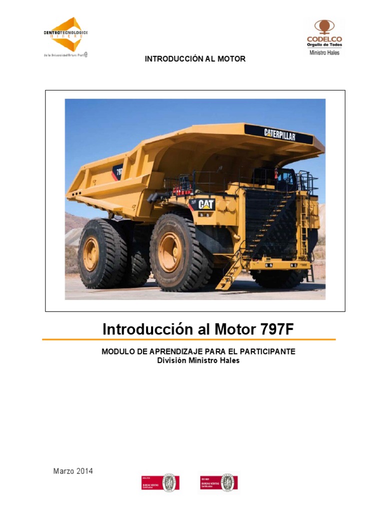 Introduccion Al Motor 797-F10 | PDF | Inyección de combustible | Relé