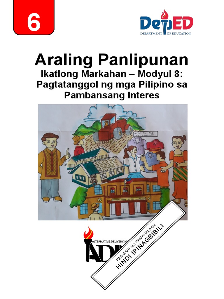 AP6 Q3 Module8 PagtatanggolngmgaPilipin | PDF