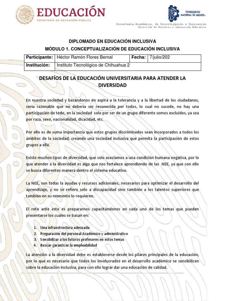 Flores Hector M1 ACT11 | PDF