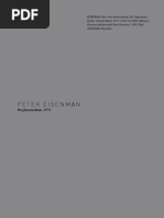 Presentación de Ensayo - de La Forma - Peter Eisenman | PDF | Pensamiento | Teoría