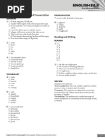 File 8A Answer Keys | PDF | Language Arts & Discipline