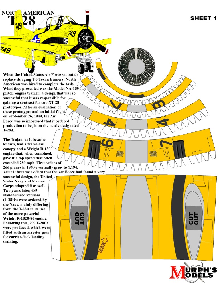 Trojan Yellow Papercraft | PDF