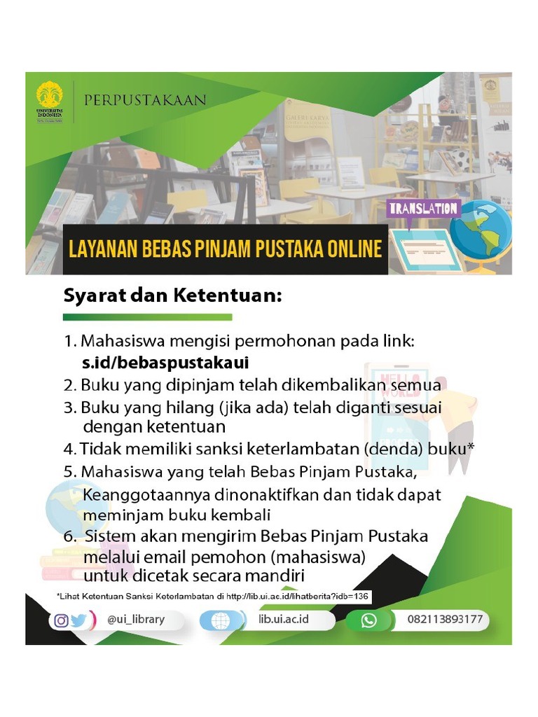 Bebas Pustaka Perpustakaan UI | PDF