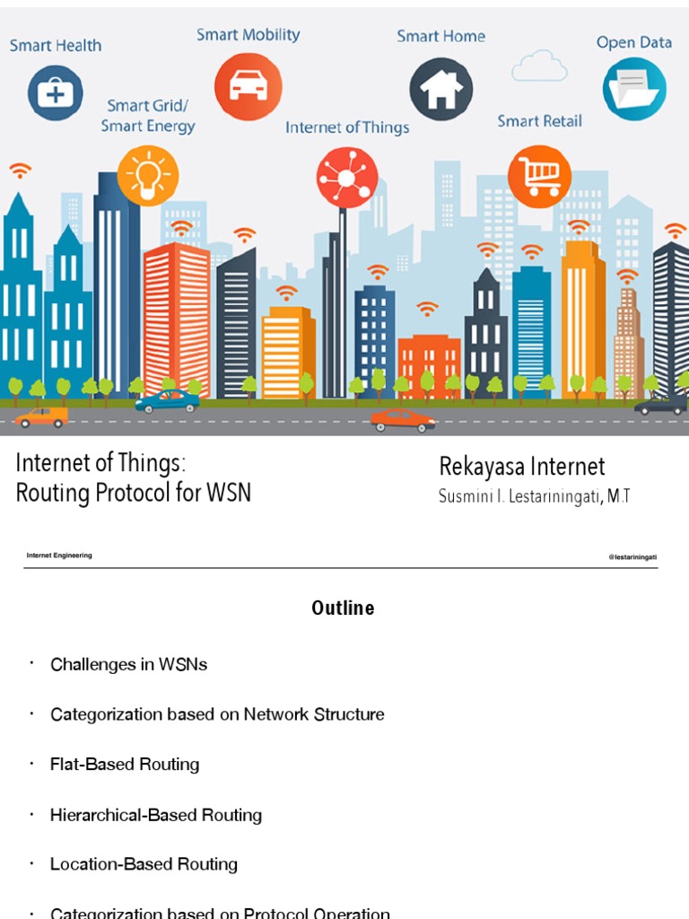 Week 5 RI Routing Protocol WSN | PDF | Routing | Wireless Sensor Network
