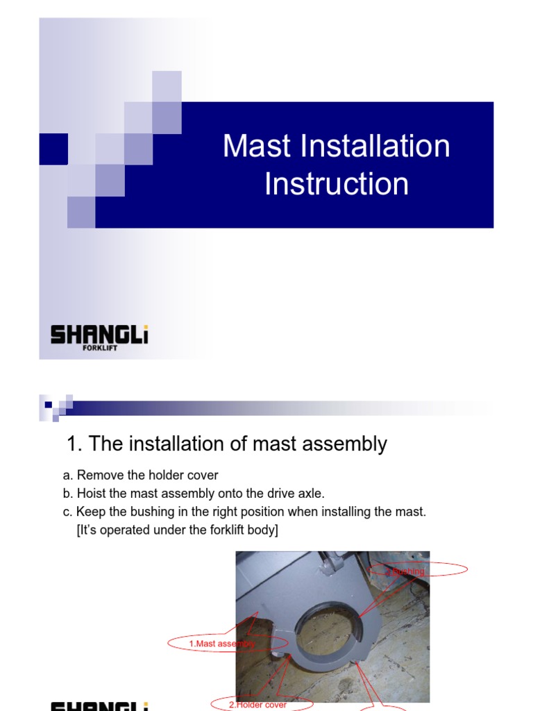 Mast Installation Instruction | PDF