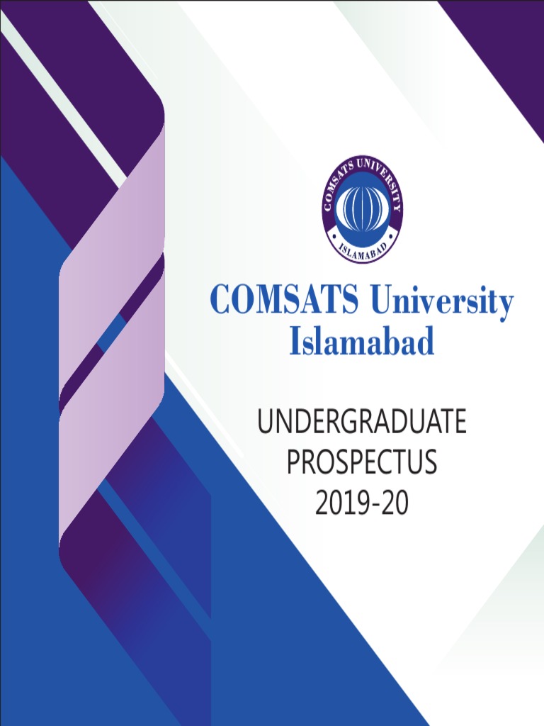 UnderGraduate Prospectus 2019 20 | PDF | Bachelor's Degree | Academia