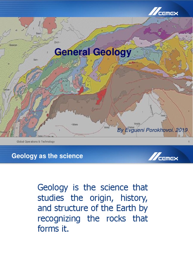 1 - General Geology | PDF | Rock (Geology) | Sedimentary Rock