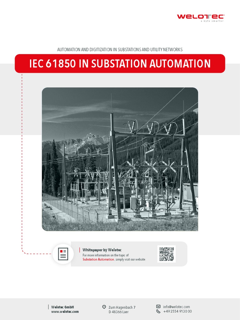 Iec 61850 in Substation Automation: Automation and Digitization in ...