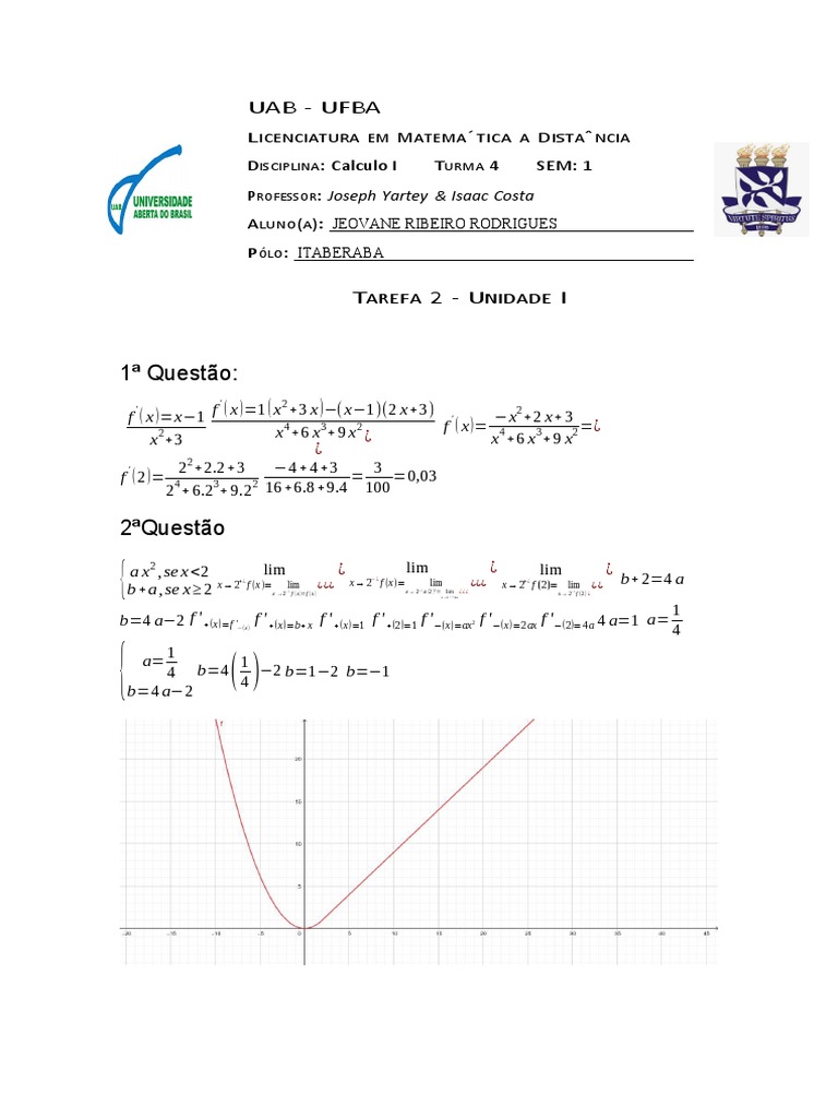 Tarefa2 - Jeovane Ribeiro - Rodrigues | PDF