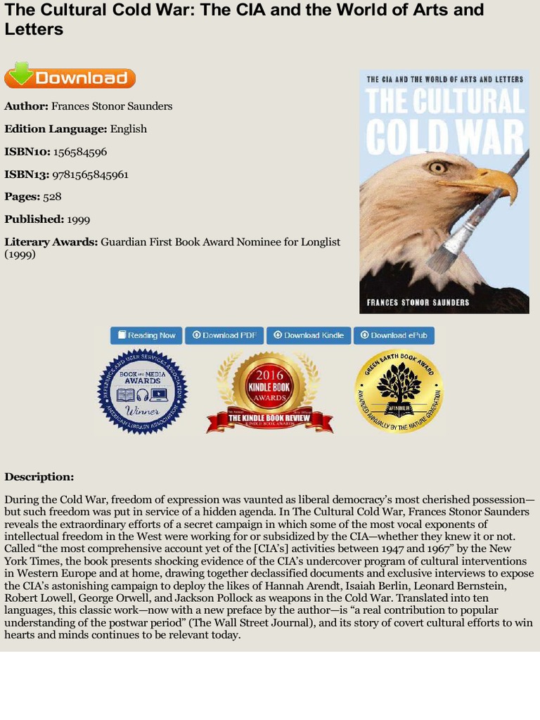 The Cultural Cold War The CIA and The World of Arts and Letters | PDF ...
