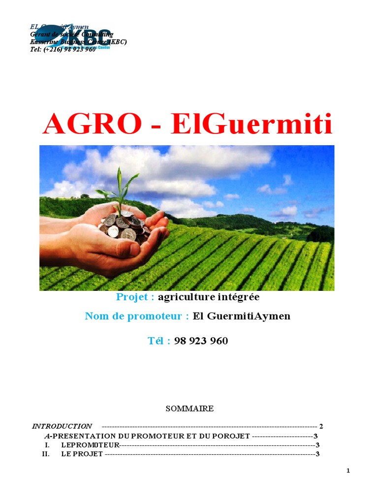 Agro Aymen Final | PDF | Agriculture