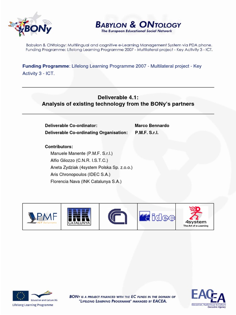 Existing Technology Analysis | PDF | Usability | Educational Technology