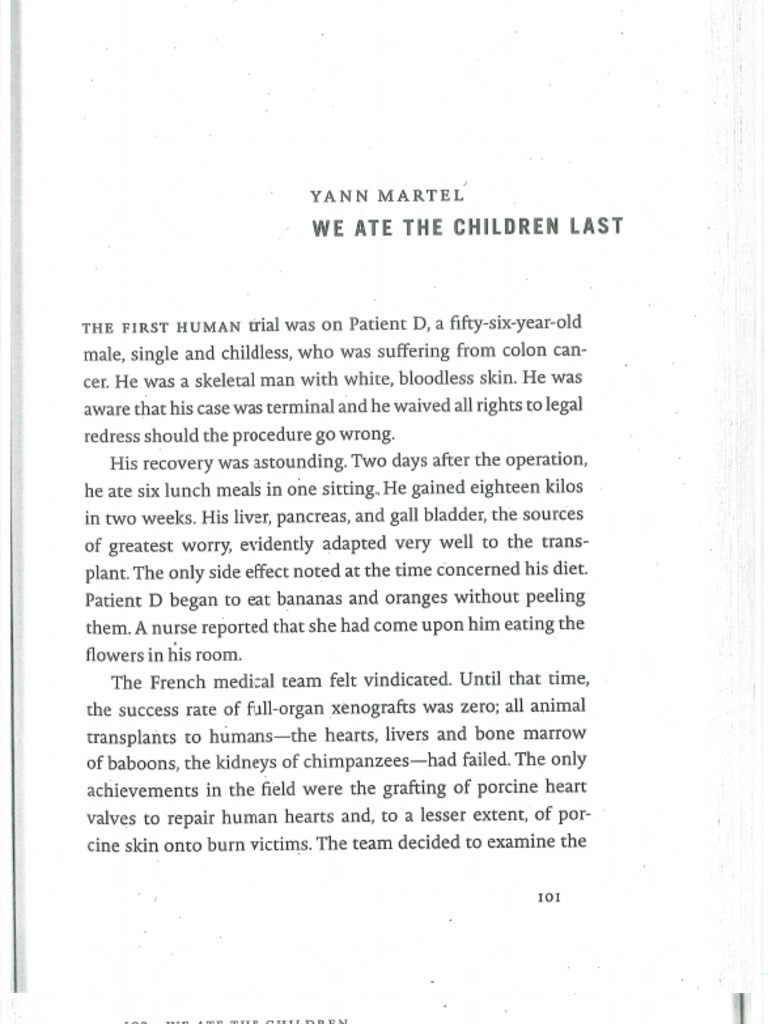 We Ate The Children Last | PDF