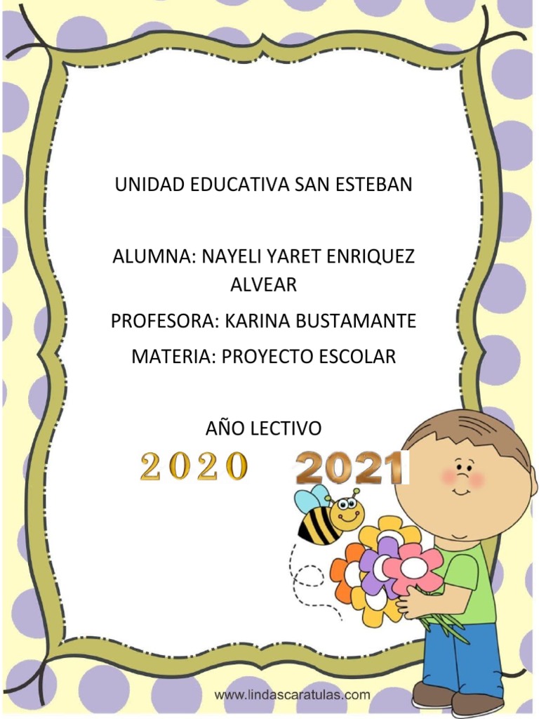 Caratula Proyecto | PDF