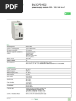 BMXDDI1602 Discrete Input Module Data | PDF | Power Supply | Logic Gate